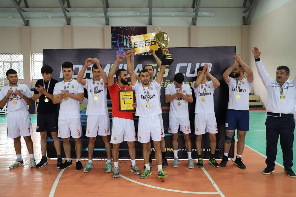 В Душанбе состоялись финальные игры «Formula55 Cup» по волейболу | Новости Таджикистана ASIA-Plus